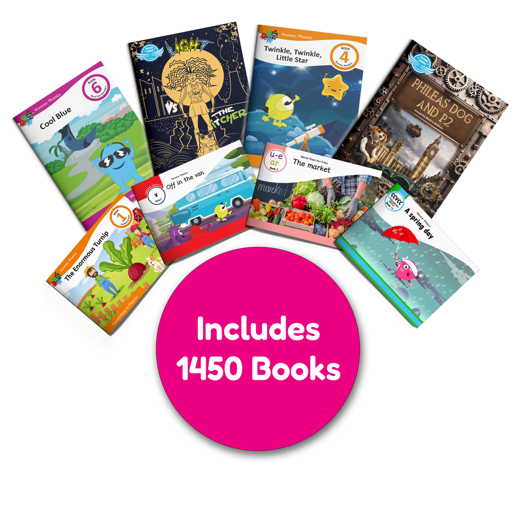 Mega Book Offers – Monster Phonics