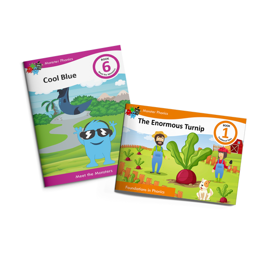 Reading Books – Monster Phonics
