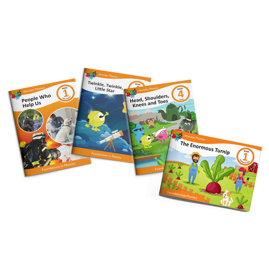 Reading Books – Monster Phonics