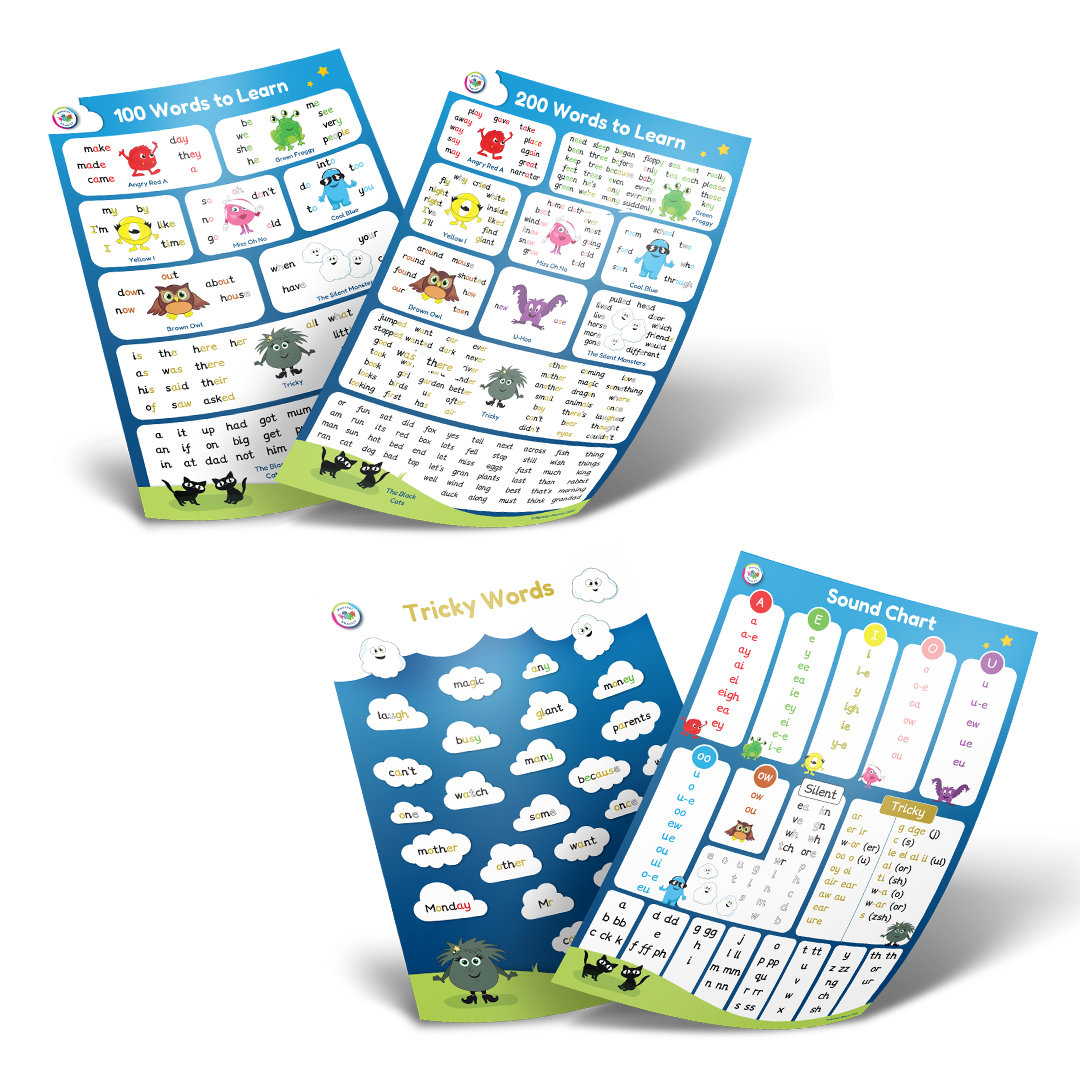 Display Bundle (universal) – Monster Phonics