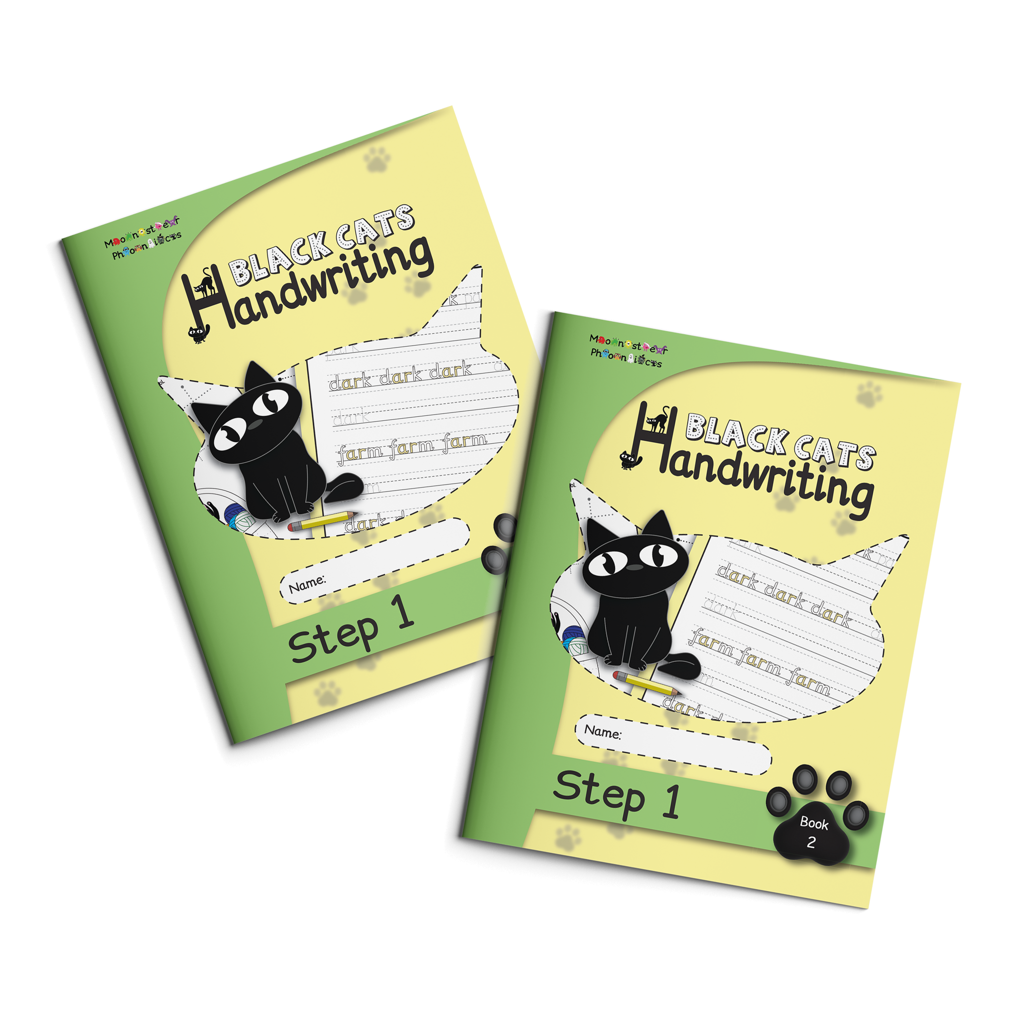 Handwriting Step 1 Book 2 – Set of 10 (Reception) – Monster Phonics