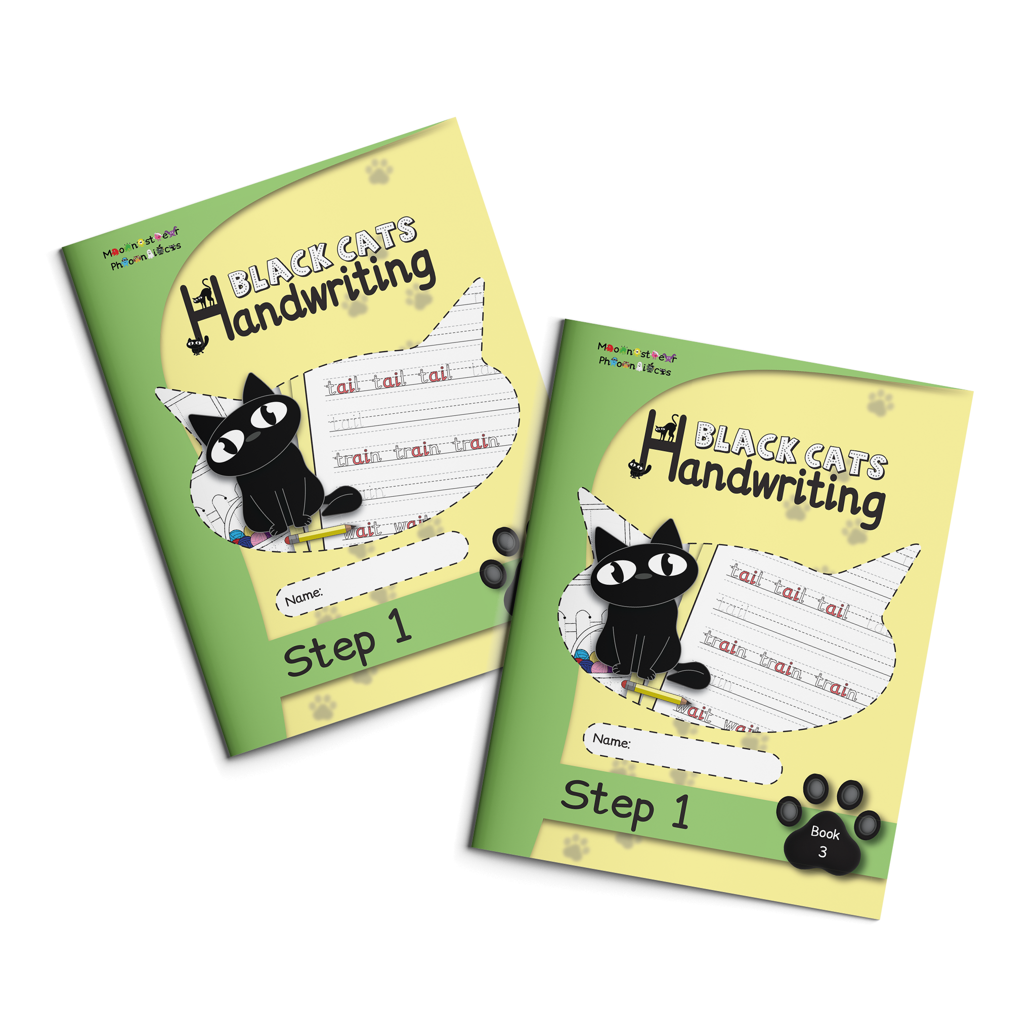 Handwriting Step 1 Book 3 – Set of 10 (Reception) – Monster Phonics