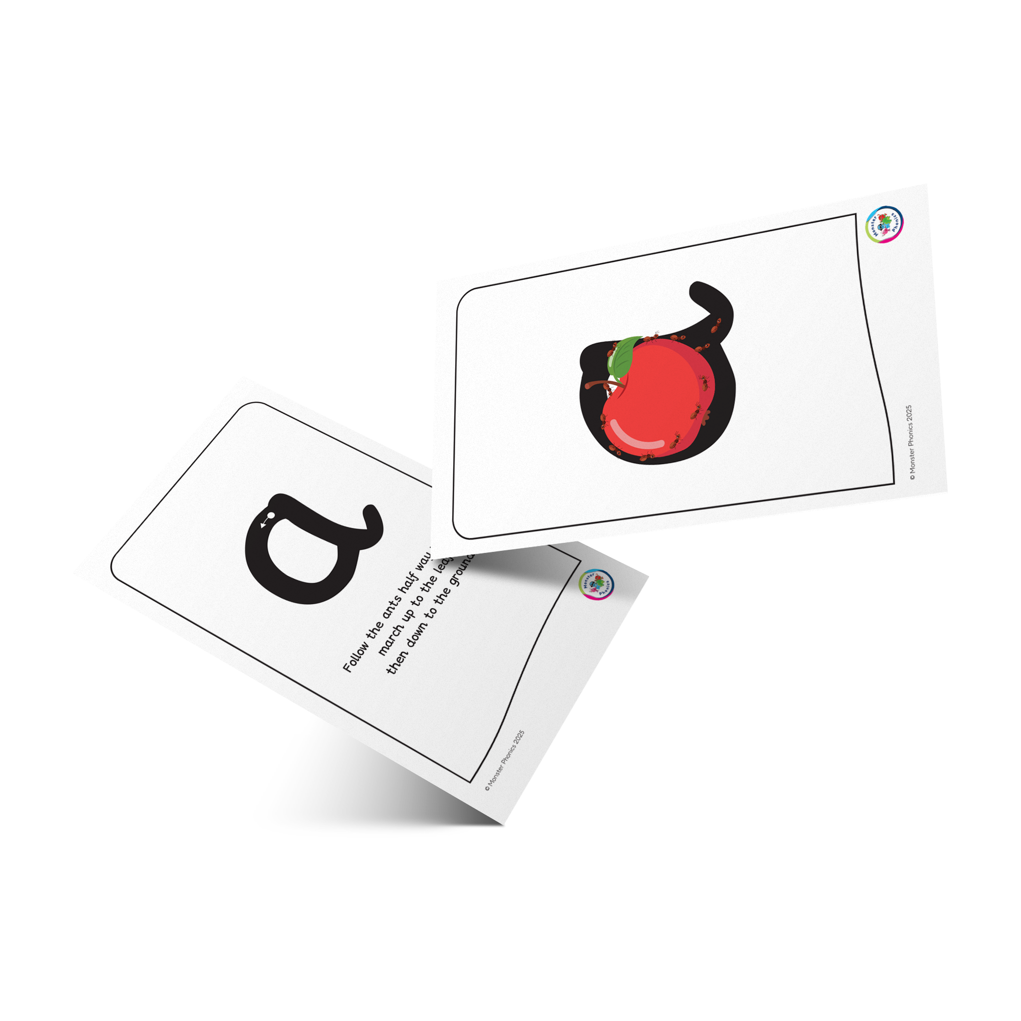 Letter Formation Rhyming Cards (Universal) – Monster Phonics