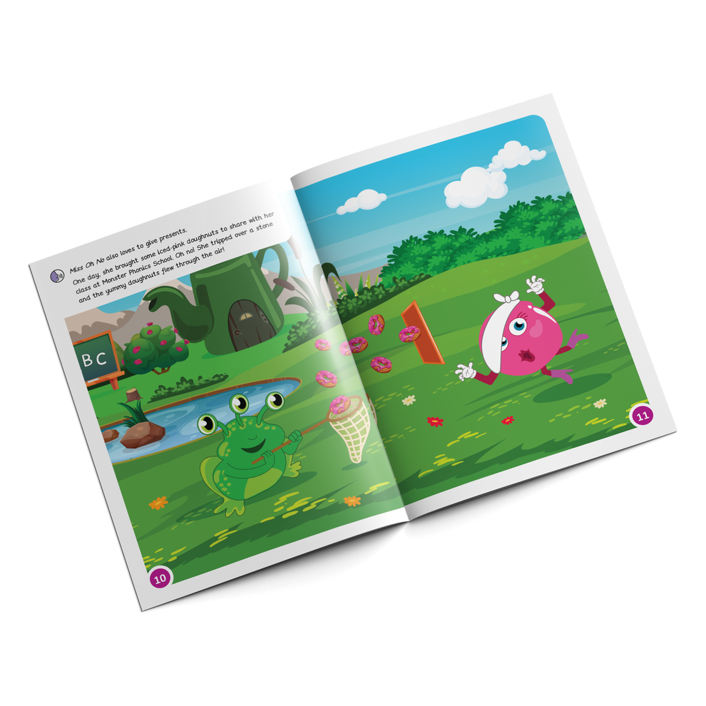 Meet the Monsters Books (Universal) – Monster Phonics
