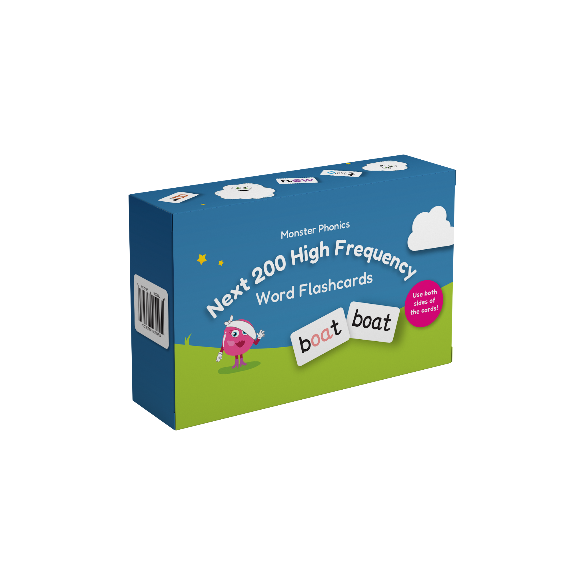 Next 200 High-Frequency Word Flashcards (Universal) – Monster Phonics