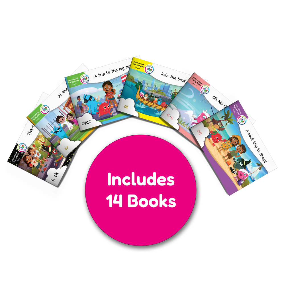 International Top Up Books – Monster Phonics