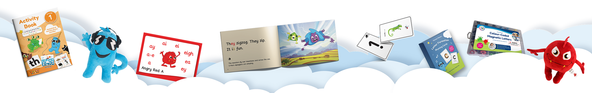 Award-Winning Phonics Resources | Monster Phonics
